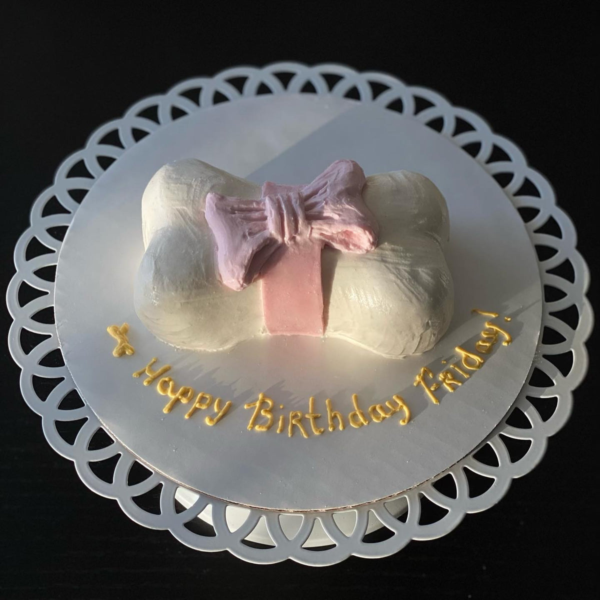 Dog Bone Cake – Axel & Tia's Pet Bakery