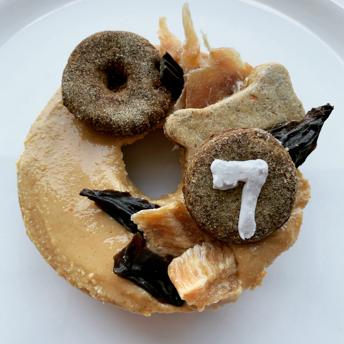 Meat lovers Hot Mess Donuts – Axel & Tia's Pet Bakery